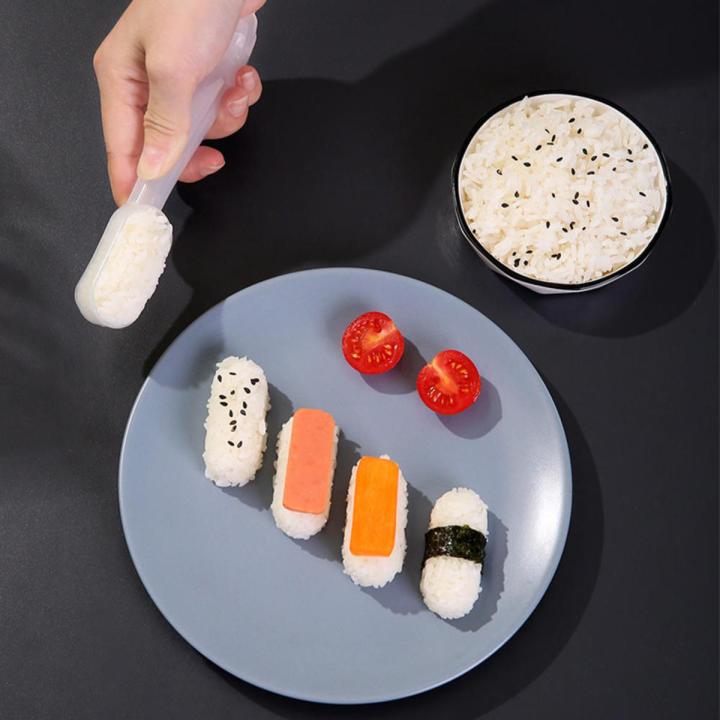 Nigiri Sushi Mold Onigiri Rice Ball Maker Warship Sushi Mold Bento Oval ...