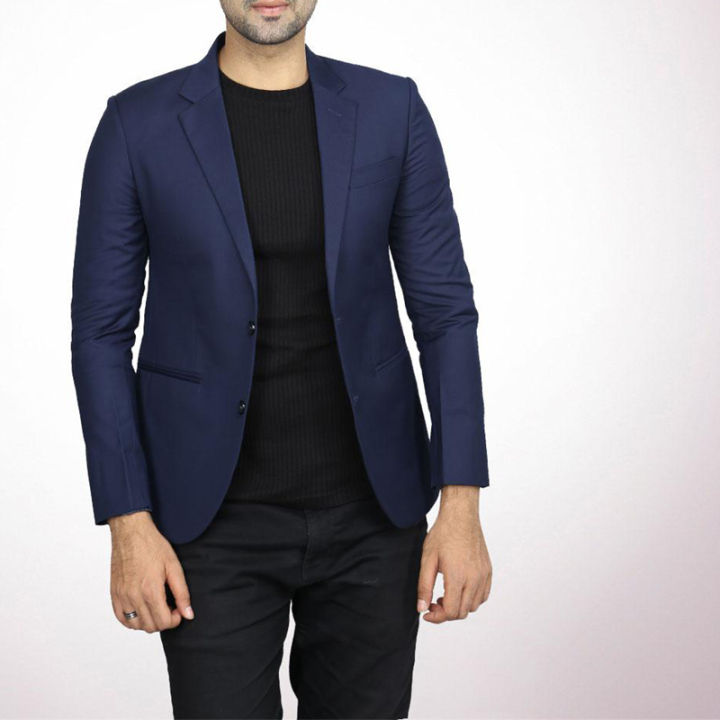 Exclusive Nevi Blue Color Blazer For Men_B1029 | Daraz.com.bd