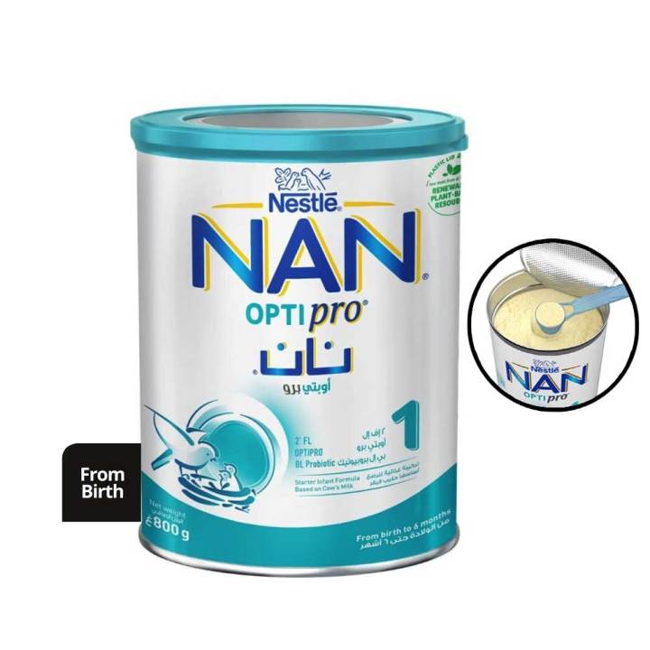 Nan Optipro Formula Milk Stage-1 (Birth to 6months) 800gm | Daraz.com.bd