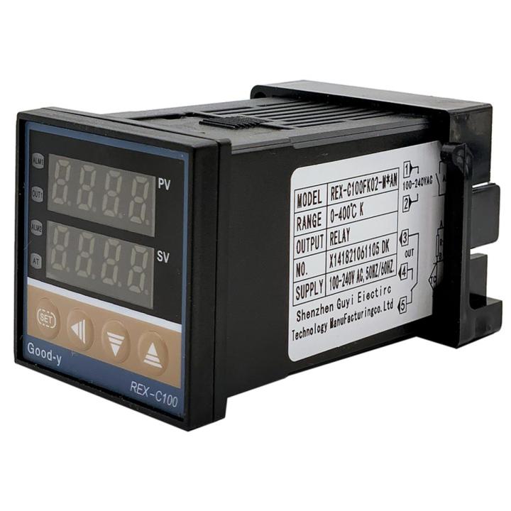 Multi-Input Digital Temperature Controller REX-C100 Professional Alarm 0℃-1300℃ for Electric ...
