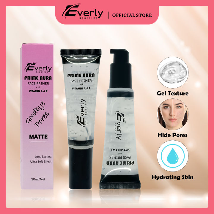 Everly Beauties Prime Aura Face Primer With Vitamin A & E | Daraz.com.bd