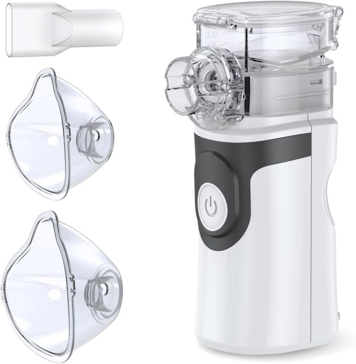 Portable Nebulizer, Handheld Mesh Nebulizer Machine for Adults and Kids ...