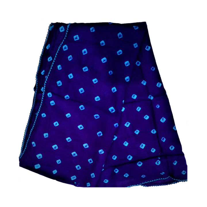 Batik Print Cotton Dupatta for Women – Traditional Orna for Girls ...