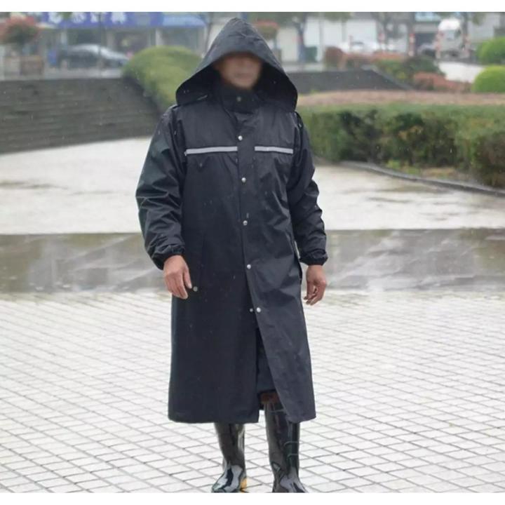 Biker one part hoddie system long coat for RAINWEAR and Multifunctional ...