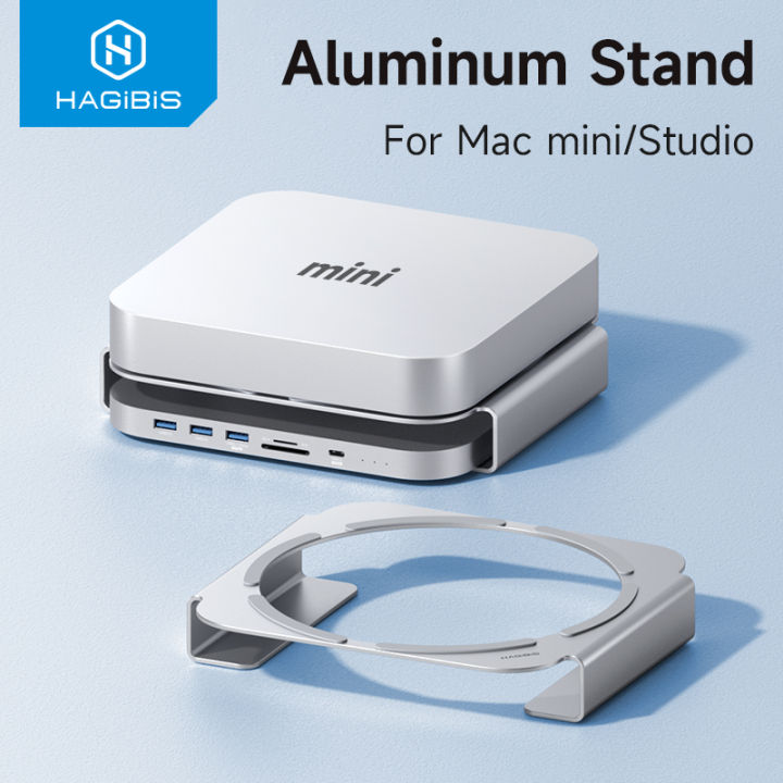 Hagibis Desktop Stand for Mac Mini and Mac Studio M1 M2 Pro Max Heat ...