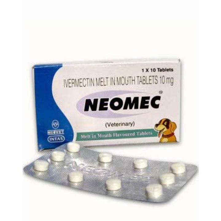Neomac deworming Tablet For Dog 10mg 10 piece | Daraz.com.bd