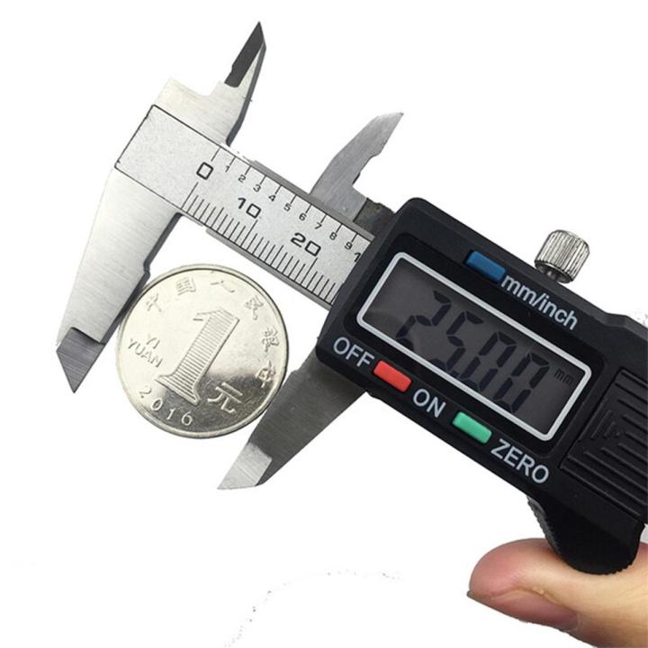stainless steel Digital Caliper 0-100mm 4inch mini pocket electronic ...