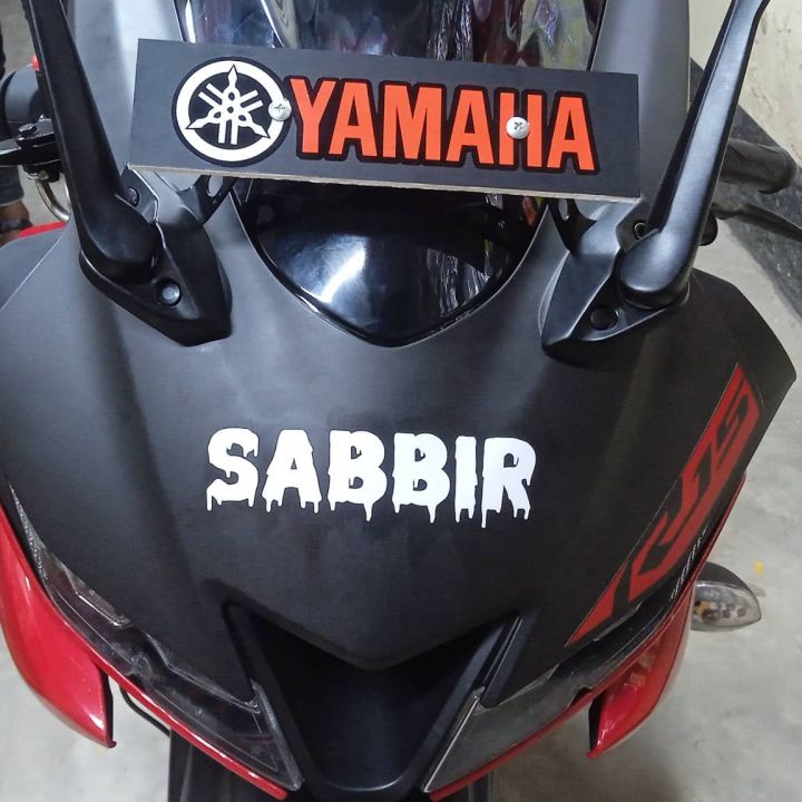 Personalize Your Ride with Name Stickers for Bike, Motorcycle, and Car ...