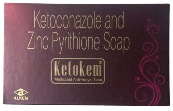 Ketokem Ketoconazole Zinc Pyrithione Soap 75g (5pc) | Daraz.com.bd