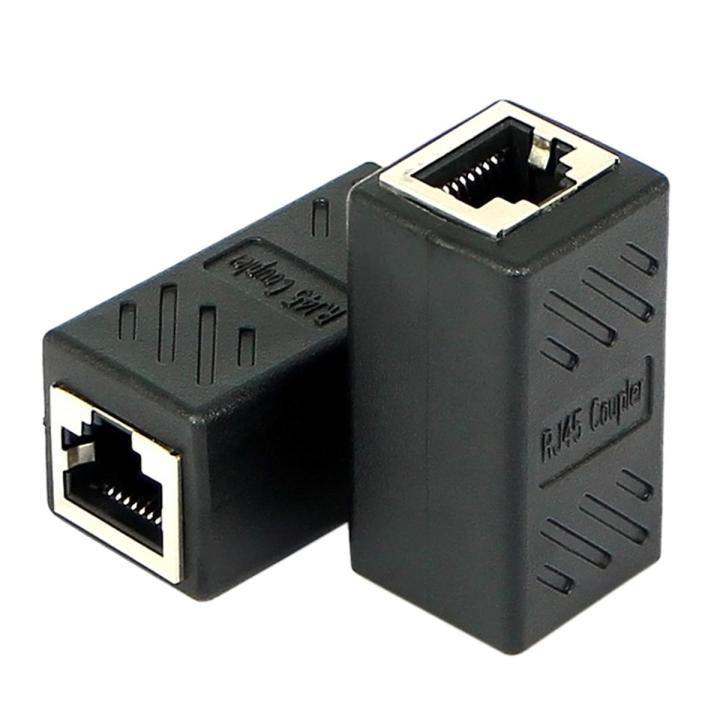 【Toy life hall】RJ45 Female To CAT6 Network Ethernet Connector Coupler ...