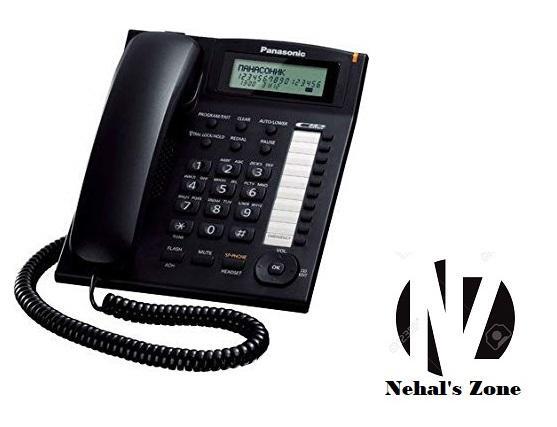 Panasonic Single Line KX-TS880MX Corded Caller ID LCD Display Telephone Set | Daraz.com.bd