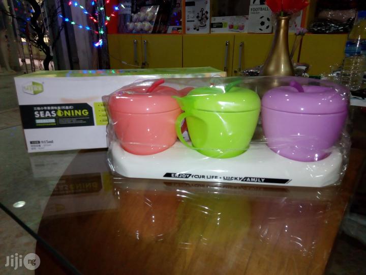 Universal Spice Cups (Apple Shaped) Set Of 3 | Daraz.com.bd