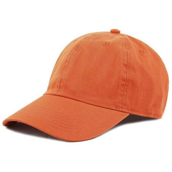 Orange Cotton Cap for Men | Daraz.com.bd