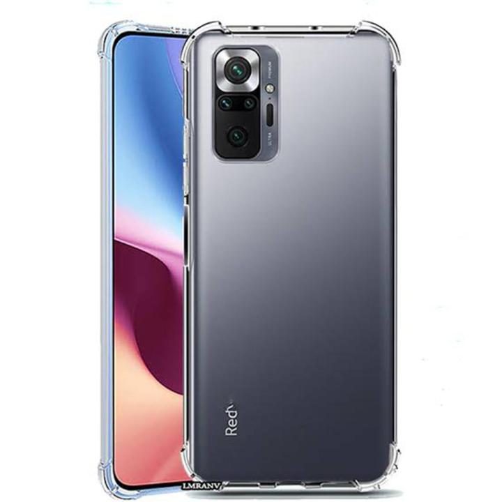 For Redmi Note 10 Pro, Note 10 Pro Max Crystal Clear Cover Thin Anti ...
