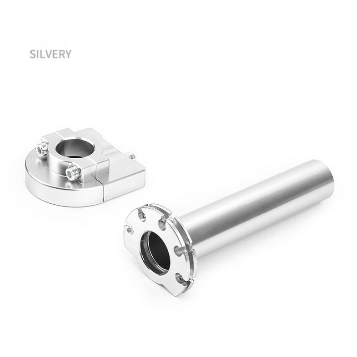 LI Aluminum CNC Throttle Grip Replacement Motorcycle 7/8" Throttle ...