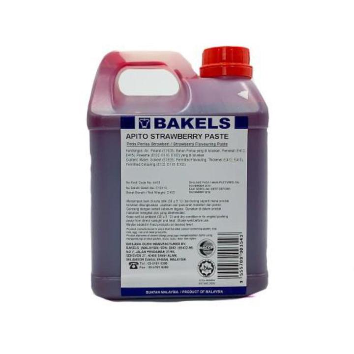 Bakels Strawberry Paste 100 gm/ Strawberry Extract /Strawberry Emulsion ...