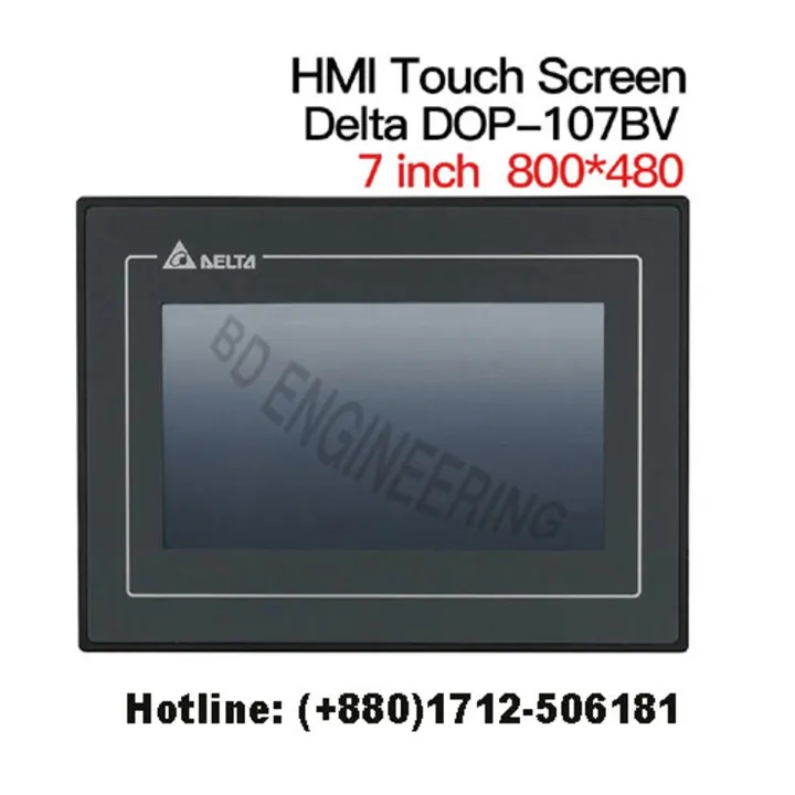 Delta HMI Touch Screen 7 inch DOP-107BV Made in Taiwan | Daraz.com.bd