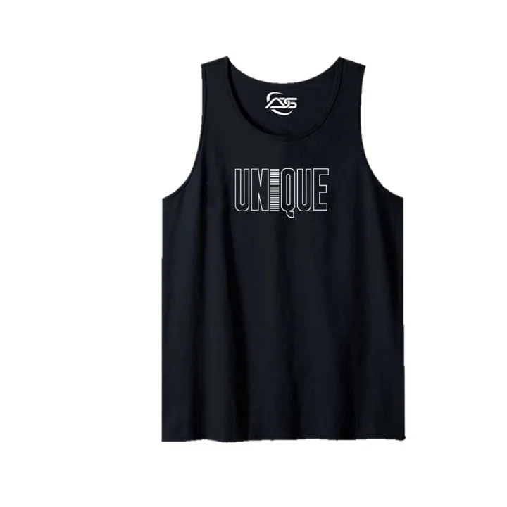 Comfortable Black Color Unique (Tank Top) for men | Daraz.com.bd
