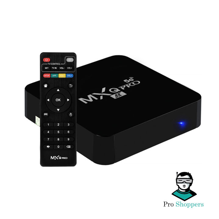 MXQ Pro 8K 5G Android Smart TV Box 8GB Ram 128GB Rom Android 11.1 TV ...