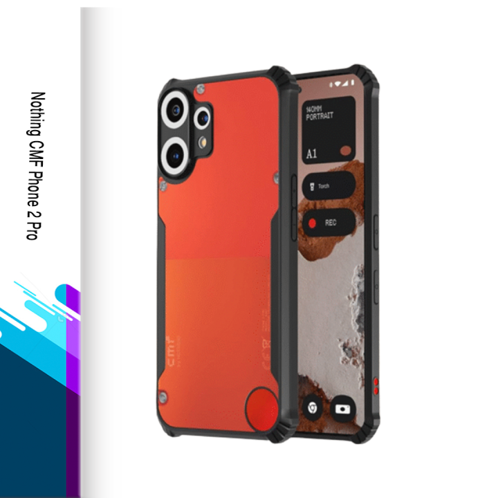 For Nothing CMF Phone 2 Pro - Transparent Silica Gel Matte ShockProof ...