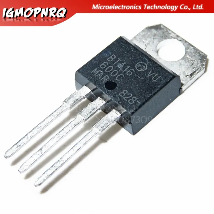 5pcs BTA16-600C BTA16-600 BTA16 Triacs 16 Amp 600 Volt TO-220 | Daraz.com.bd