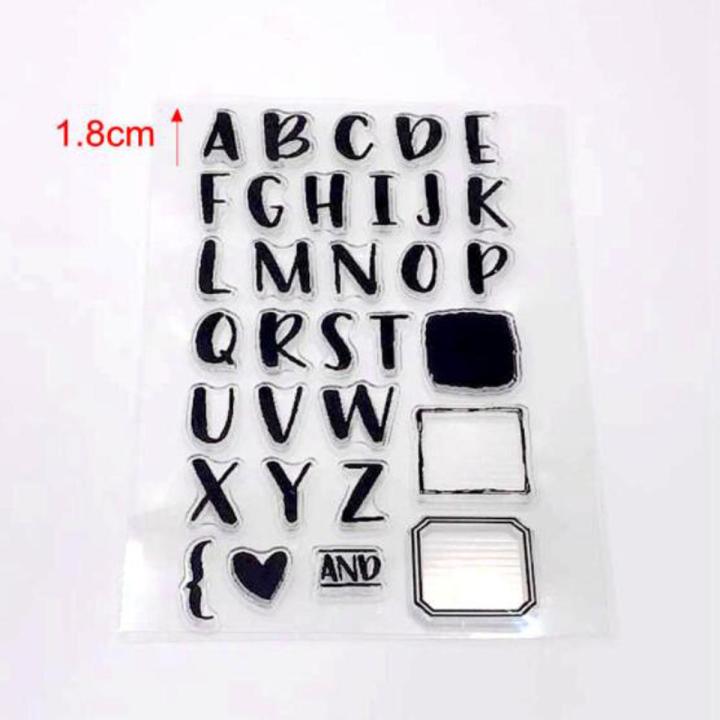 【happy one】Use Alphabet Embosser Stamp Uppercase And Lowercase Fondant ...