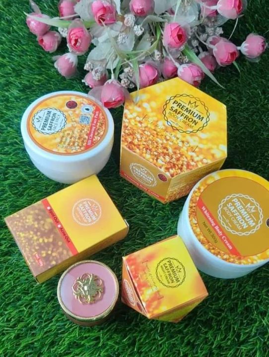 Premium Saffron Whitening & Glow Combo Set – The Ultimate Skin Solution ...