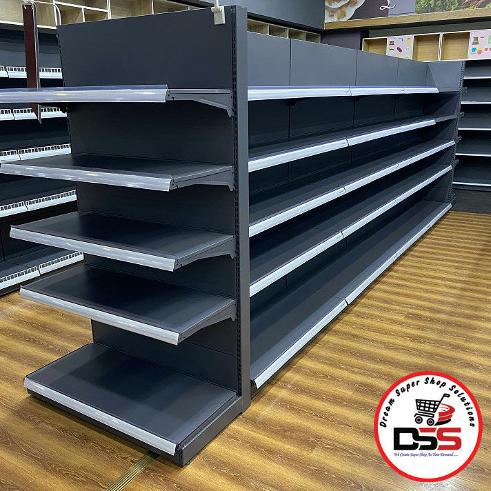 Black Wall Gondola, Super Shop Display Rack, | Daraz.com.bd