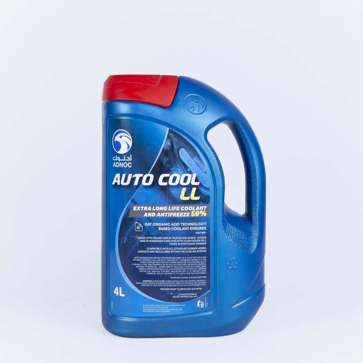 ADNOC Auto Cool LL, 50%_ Premixed Coolant_ Green Color_ 4L | Daraz.com.bd