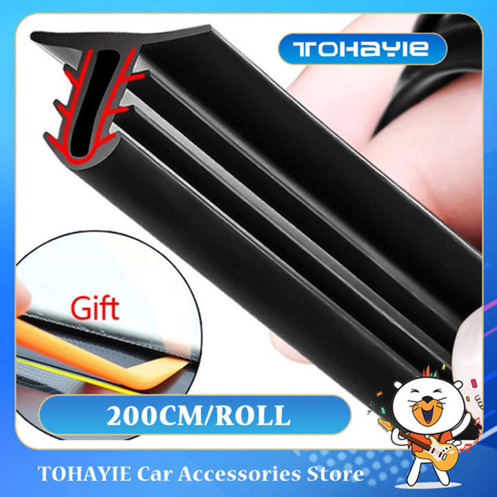TOHAYIE 200cm Universal Sealing Windshield Sealing Board Soundproof ...