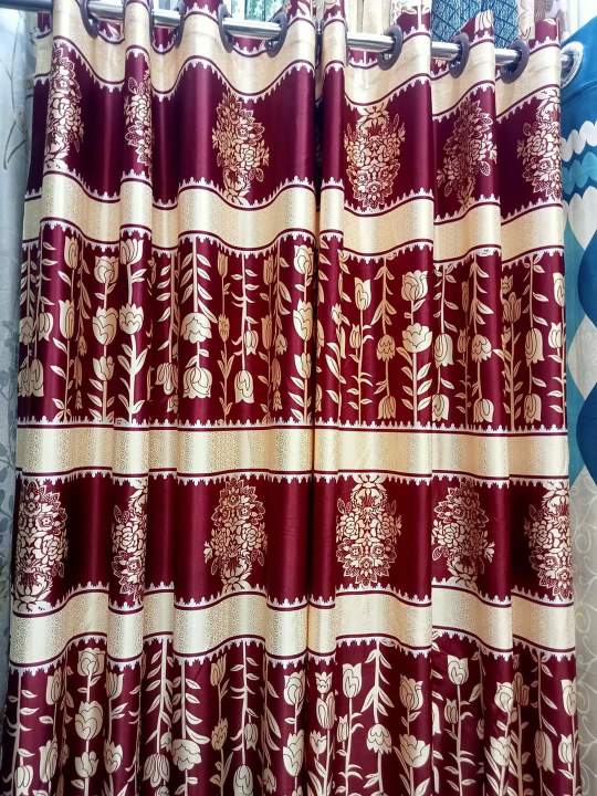 New syntactic curtain for door and window(4kuci 82/42 inchi) | Daraz.com.bd