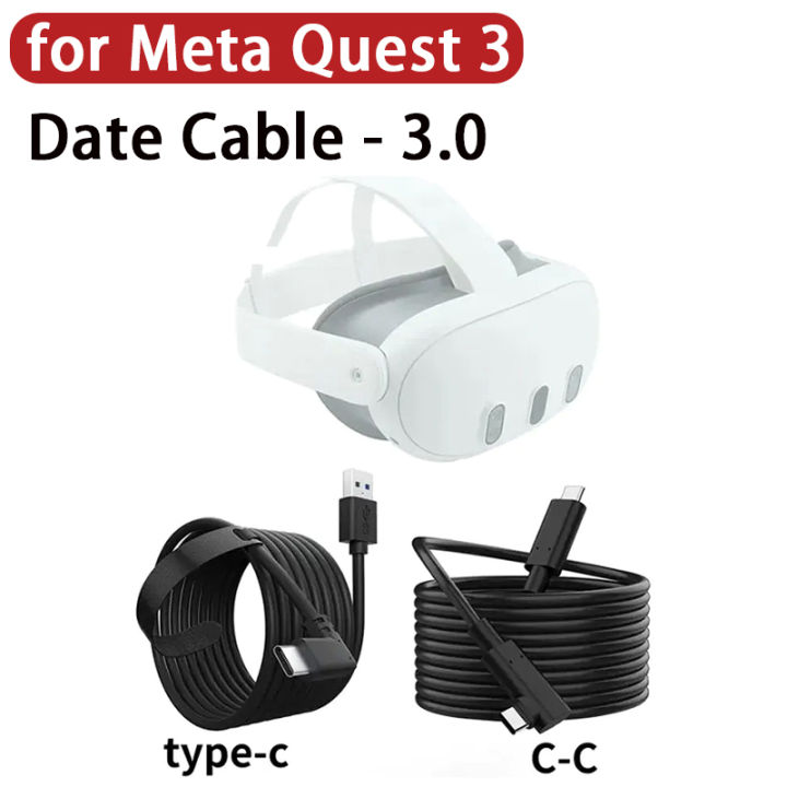 For Meta Quest 3 Data Cable 3.0 Link Cable Steam VR High Speed Stable ...