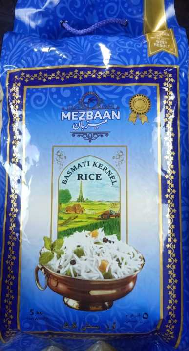 Mezbaan Basmati rice Pakistan 5kg | Daraz.com.bd