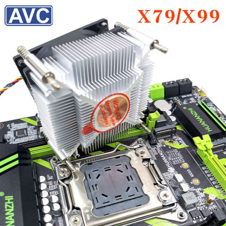 AVC copper core heat sink 2011 dual channel server motherboard X99 X79 ...