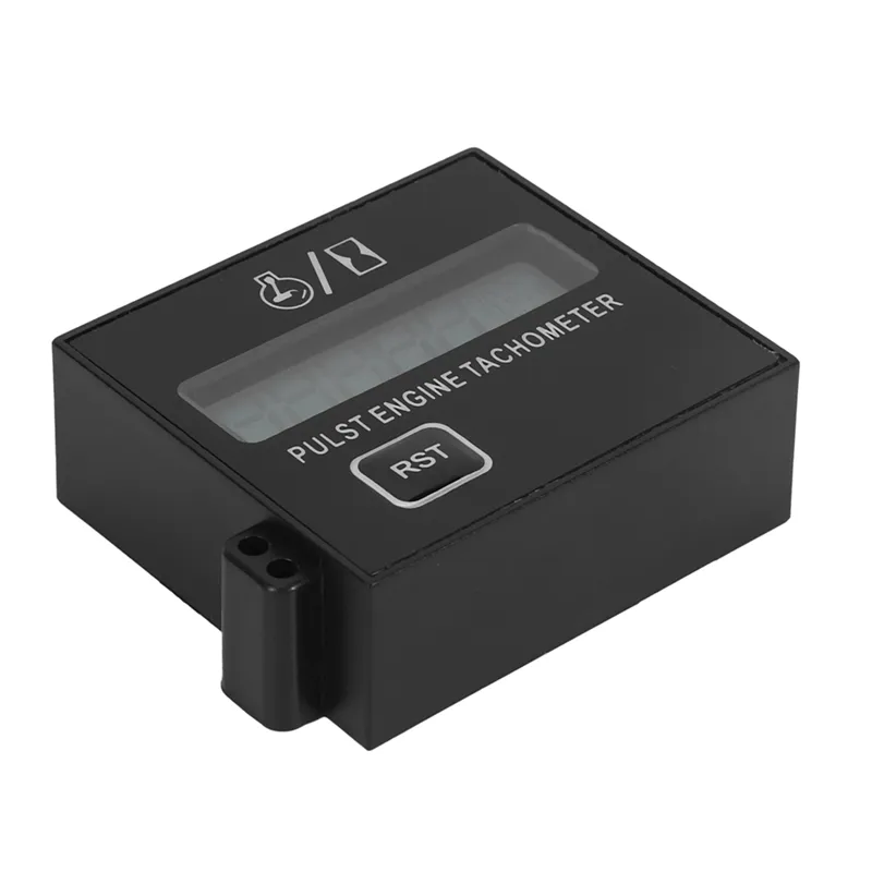 2X New Gasoline Digital Engine Tachometer Inductive Pulse Tachometer ...