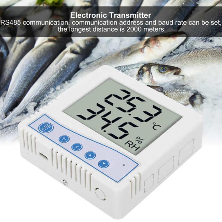 LCD Display Transmitter Temperature and Humidity Industrial Grade High ...