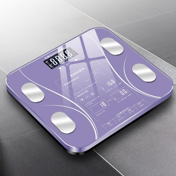 Body Scale Electronic Weighing Scales BMI Composition Analyzer Bathroom ...