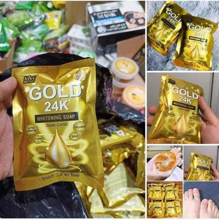 Gold 24 k soap 80gm (Made in Thailand) | Daraz.com.bd