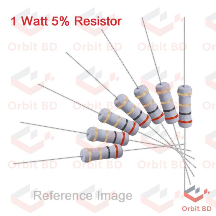Electra Metal Film Resistor Fixed Resistors 50-Piece Carbon Film ...