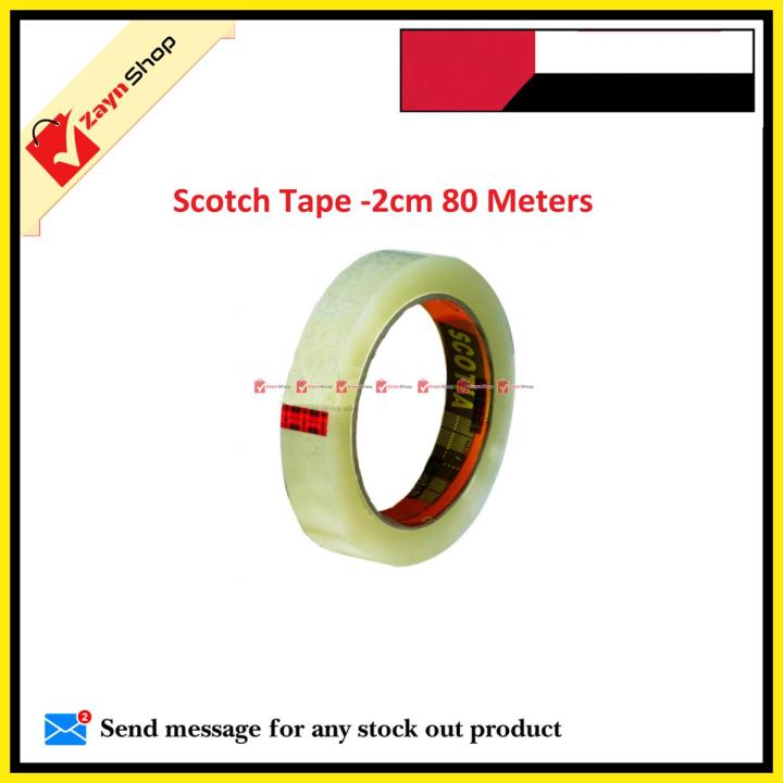 Scotch Tape 2 cm 80 Meters Transparent | Daraz.com.bd