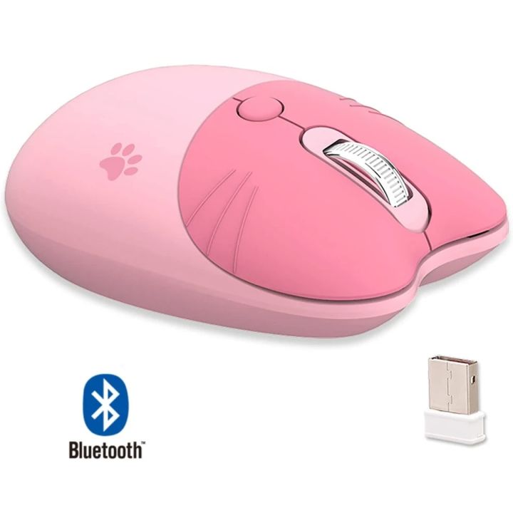 Mofii Bluetooth Wireless Mouse Computer Mouse Cute Cat 2.4G Wireless ...