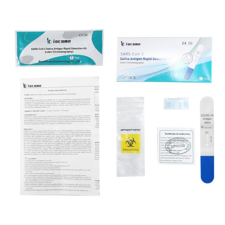 SARS-CoV-2 Test Kit Antigen Rapid Tester Professional Medical Testing ...