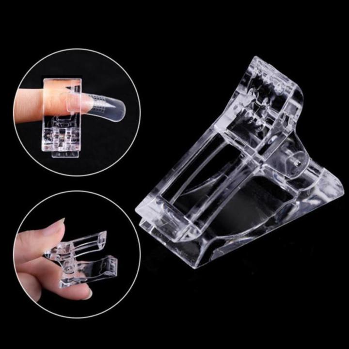 New 5pc Nail Tip Clip Quick Building Poly Builder Gel DIY Extenion ...