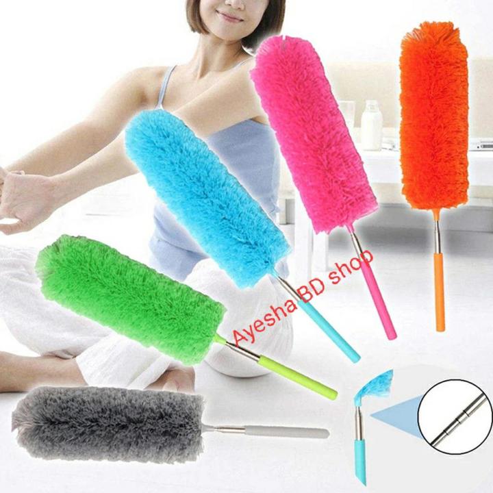 Adjustable Microfiber Duster Stretch Extend Telescopic Feather Duster ...