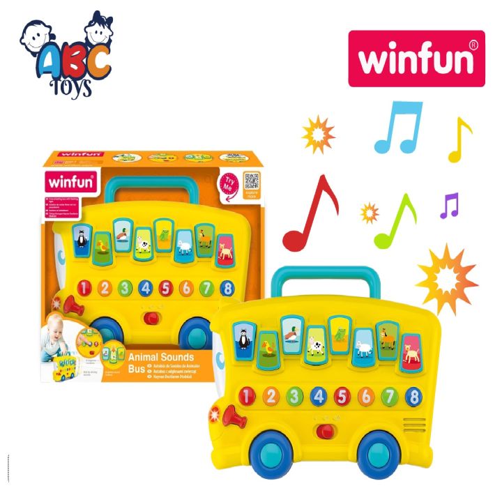 Winfun-Animal sounds bus-000676 | Daraz.com.bd