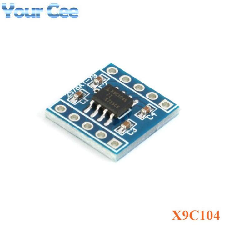 【happy one】X9C104 Digital Potentiometer Module For Arduino Programmable Resistor to the Bridge ...