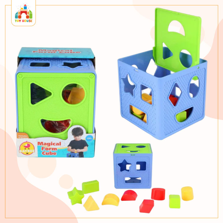Shape Box Magical Form Cube For Children Development | Daraz.com.bd