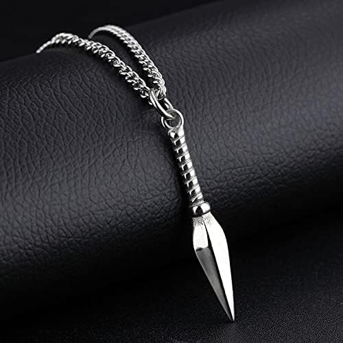 Stainless Steel Men Locket Arrowhead Necklace For Men | Daraz.com.bd