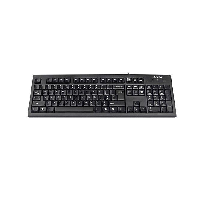 Comfort Key Rounded Edge USB Keyboard KR-83 - Black | Daraz.com.bd