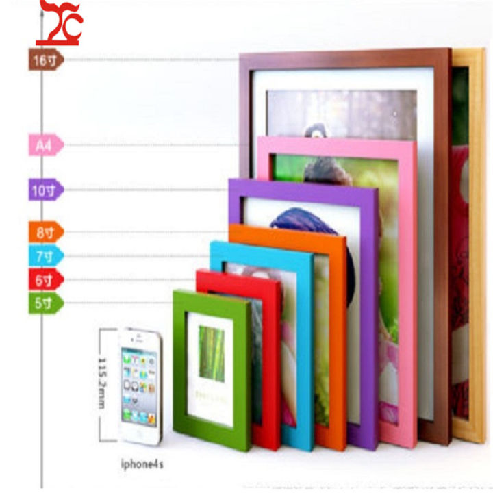 Wholesale A4 A1 A2 A5 Multi-size Photo Frame Wood Wall Picture Frame ...
